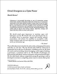 China’s Emergence as a Cyber Power - Futuribles
