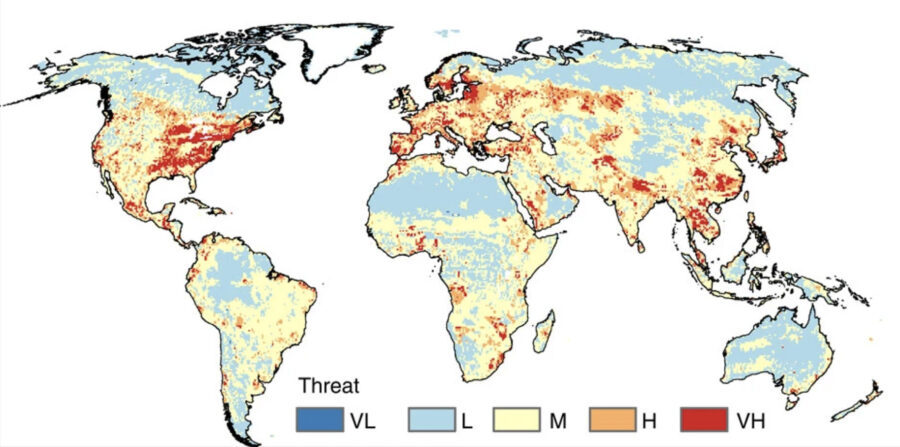 La prolifération des espèces invasives