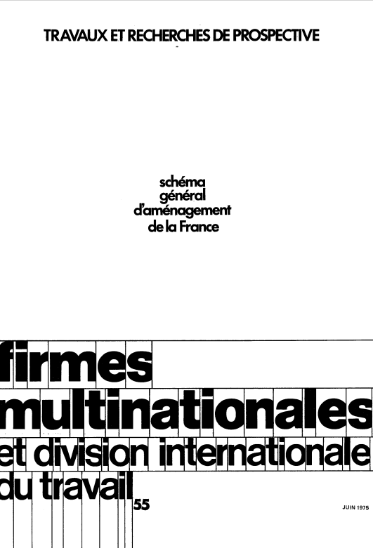 Firmes multinationales et division internationale du travail - Futuribles
